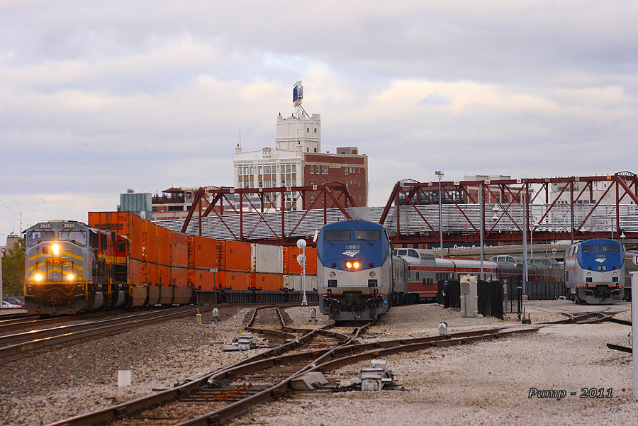 Westbound KCS Yard Job Train